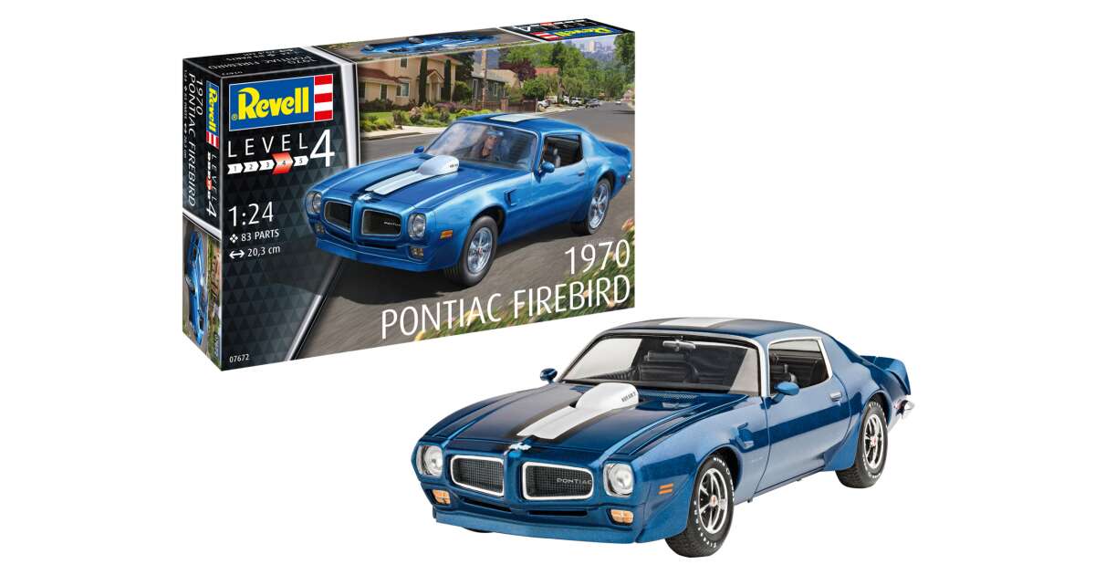 Revell Pontiac Firebird 1970 Műanyag Modell - 1:24 | Pepita.hu