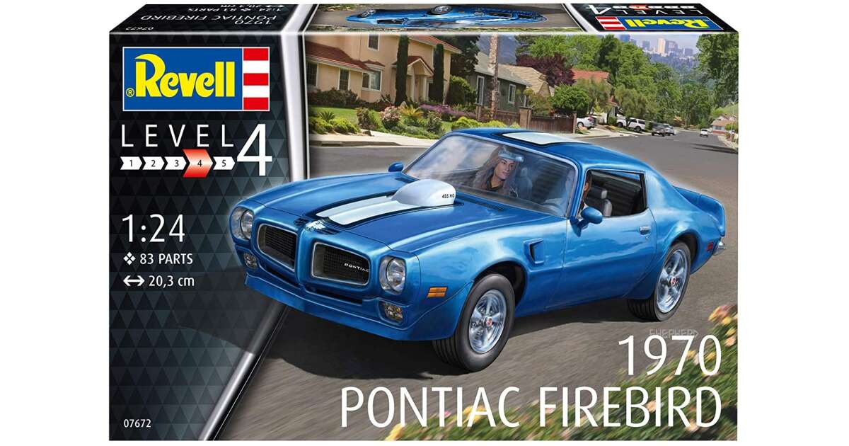 Revell Pontiac Firebird 1970 Műanyag Modell - 1:24 | Pepita.hu