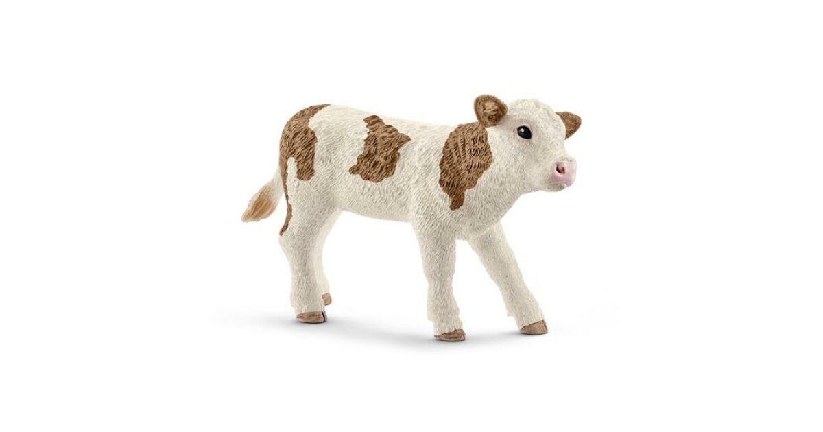 Schleich Simmentali Borjú Figura - Játékállat | Pepita.hu