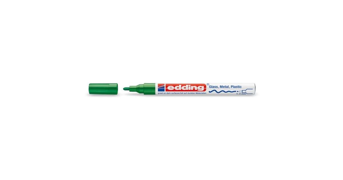 Edding 751 1-2mm grüner Lackmarker | Pepita.com