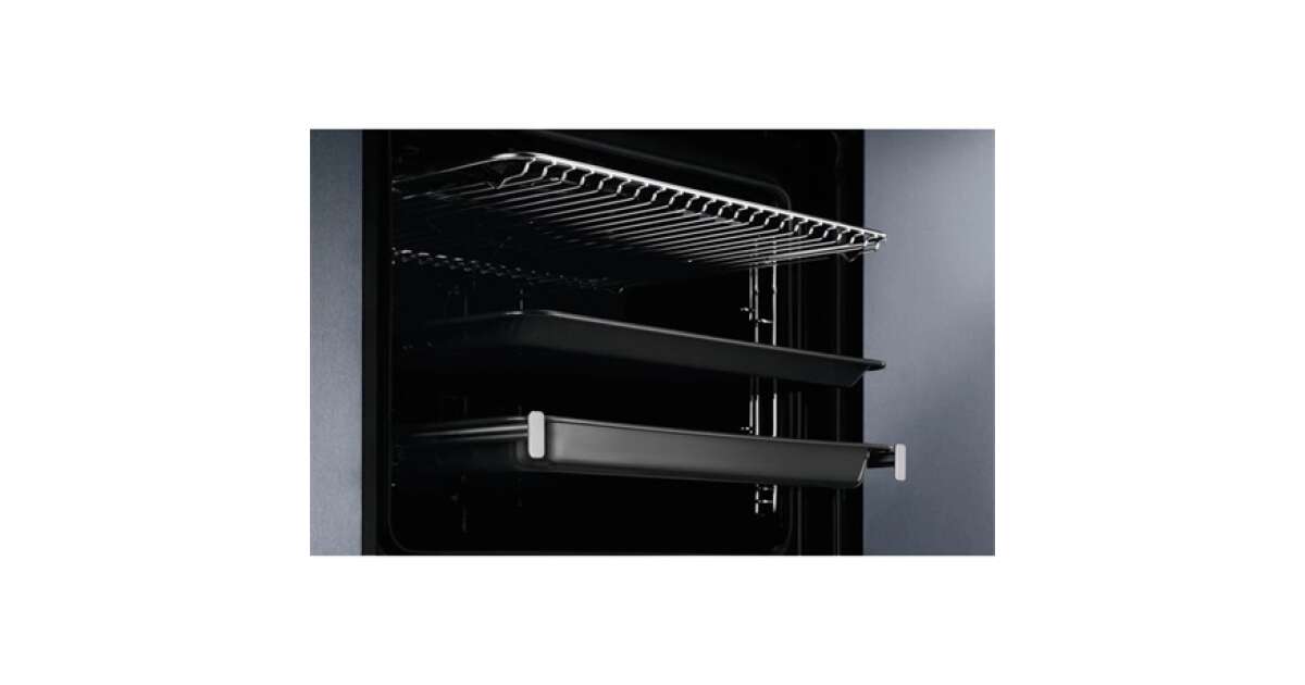 Electrolux EOF3H50BK Einbaubackofen, 65L, SurroundCook, LED Display ...