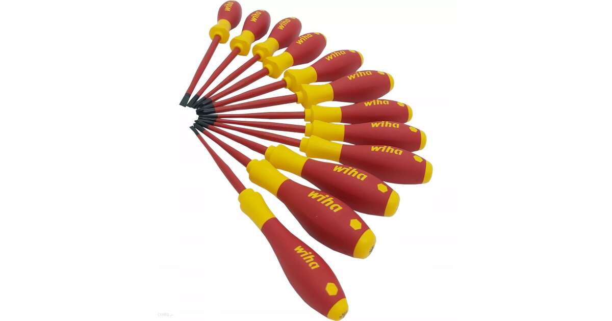WIHA 3201K12 SoftFinish electric slimFix VDE 12 részes szigetelt csavarhúzó készlet | Pepita.hu