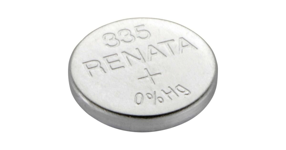 Renata SR512SW Ezüstoxid Gombóc Elem - 1.55V, 6mAh | Pepita.hu