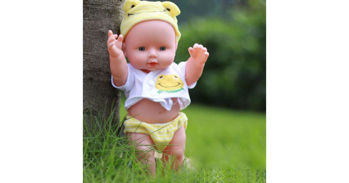 BDream Játék Baba Sárga Ruhában | Pepita.hu