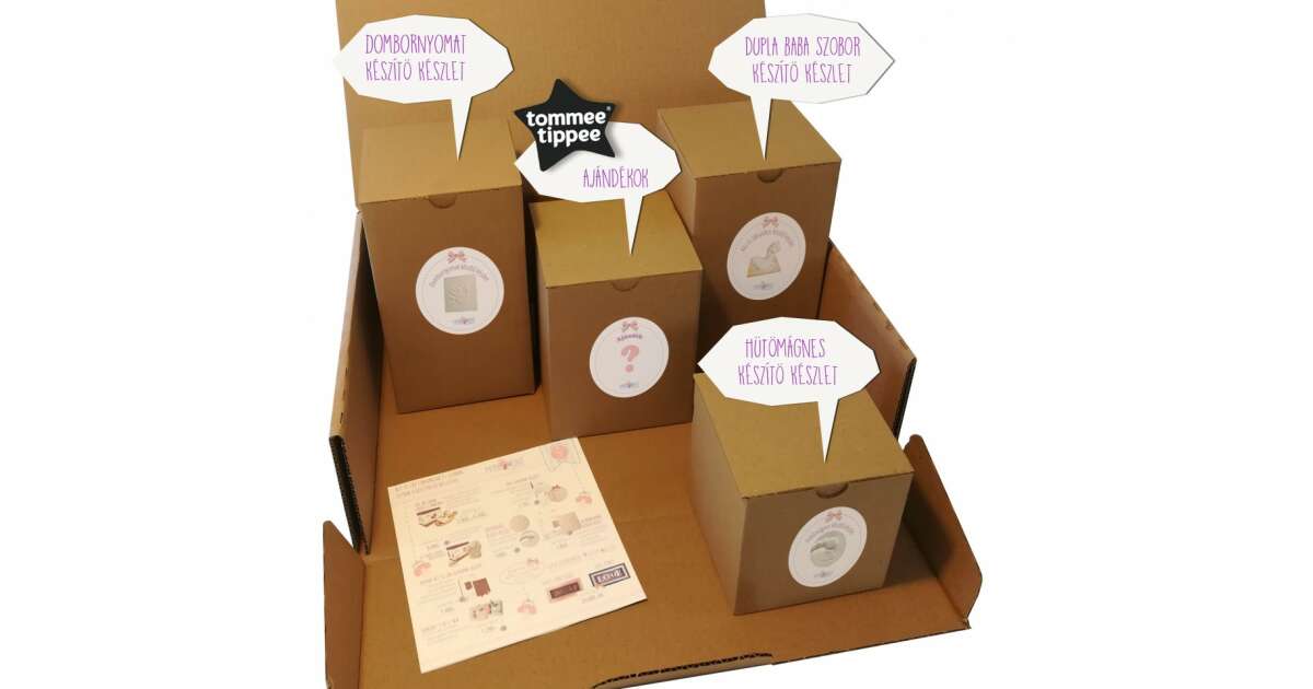 MybbPrint - Lacy Box - babaváró ajándék - lenyomat készítők + ajándékok ...