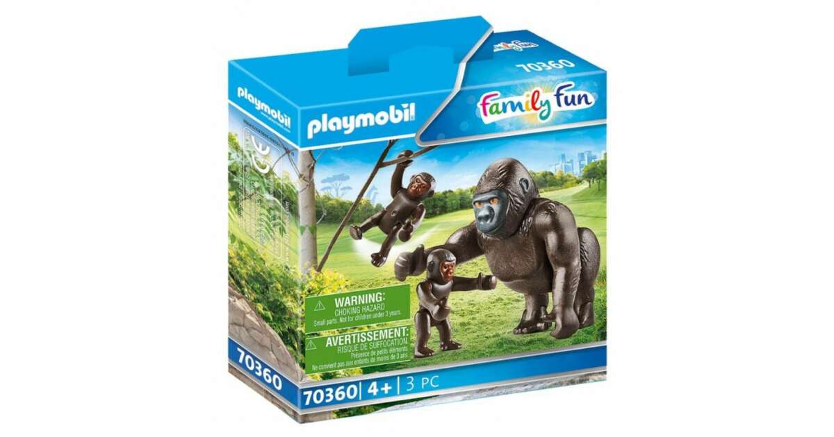 Playmobil 70360 - Gorilla és kicsinyei | Pepita.hu