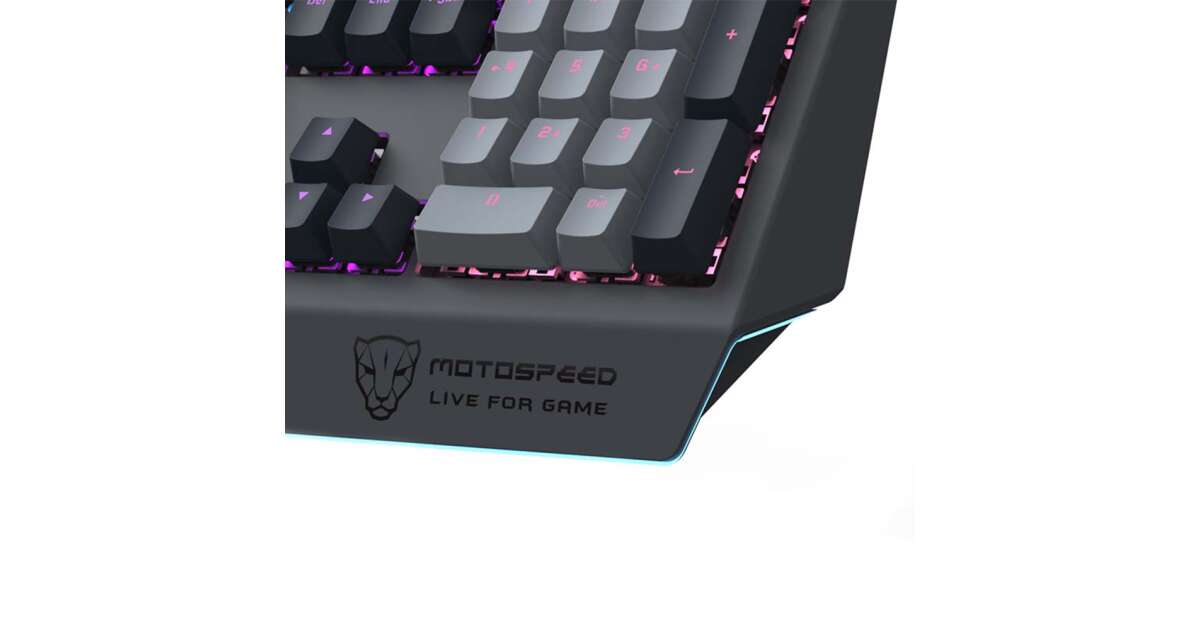 Motospeed CK99 Mechanikus (Blue Switch) USB Gaming Billentyűzet - Angol ...