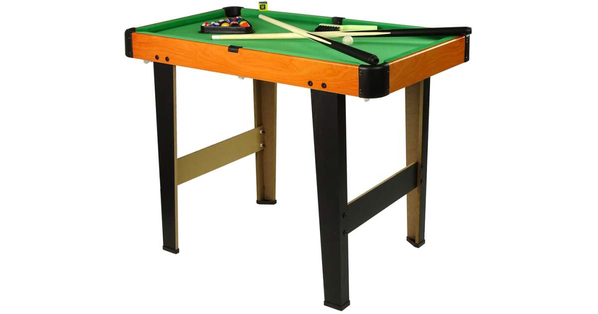 Biliárd asztal Társas játék dákók és golyók 9746 | Pepita.hu