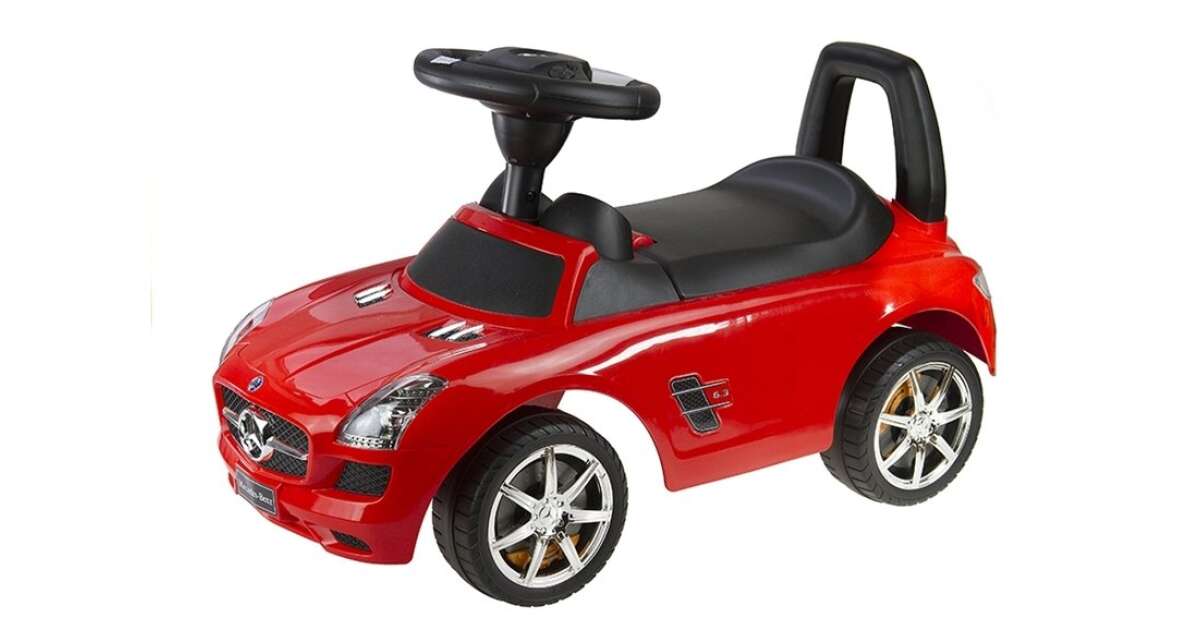Mercedes Benz piros - Gyerekeknek tologatható autó 44 | Pepita.hu
