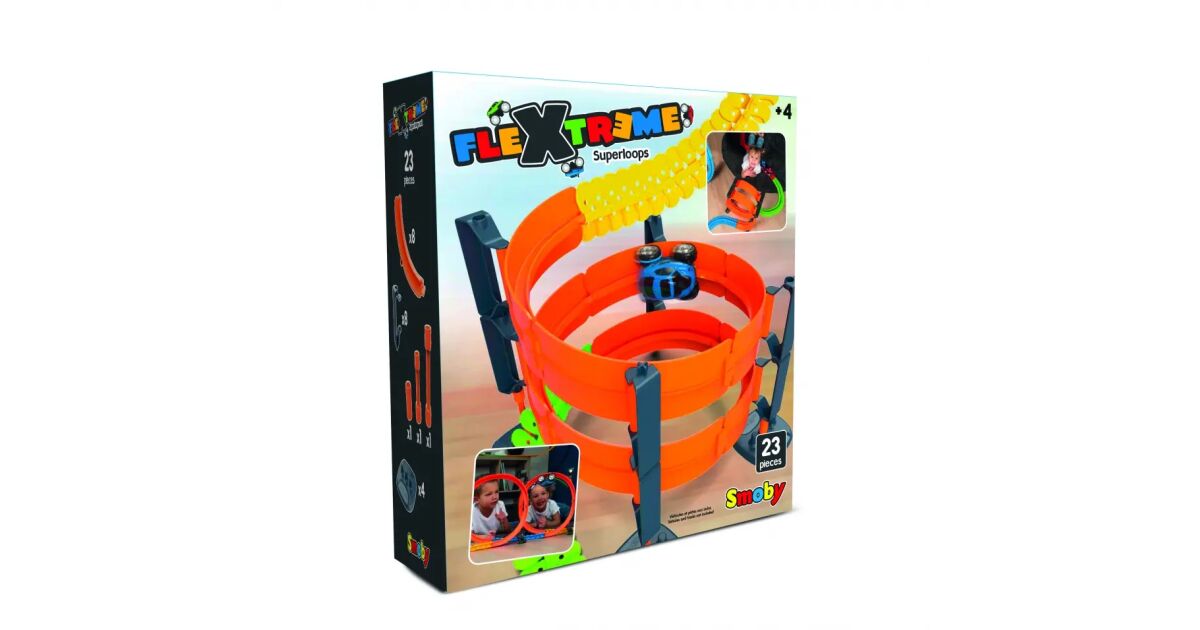 Smoby Flextreme Superlooping Versenypálya | Pepita.hu