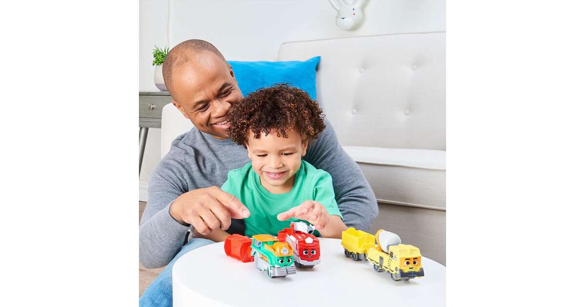 Spin Master Mighty Express Push and Go Train - Farmer Faye játékvonat ...