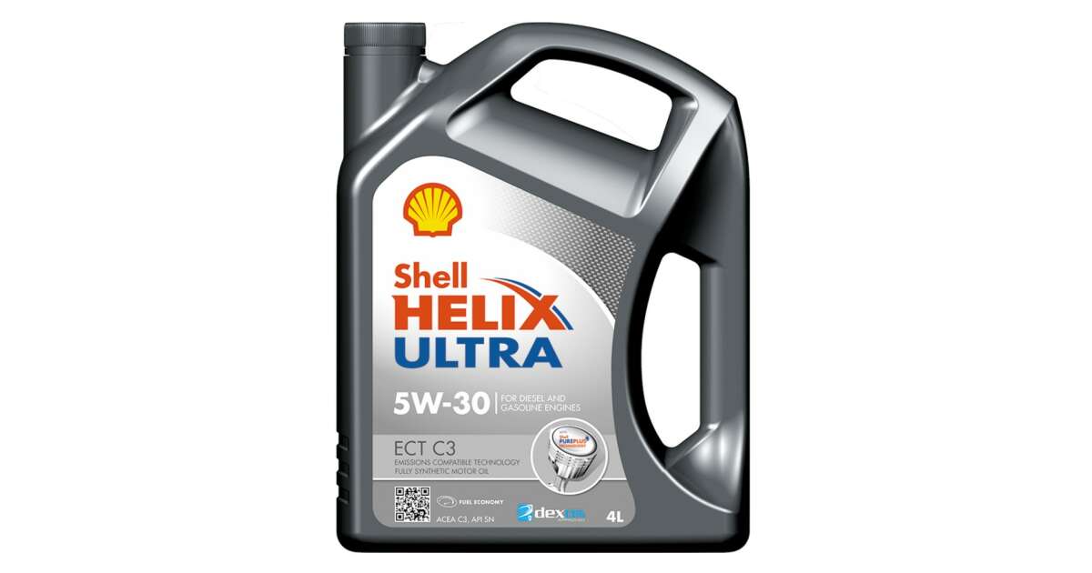 Shell Helix Ultra ECT C3 5W-30 4L motorolaj | Pepita.hu