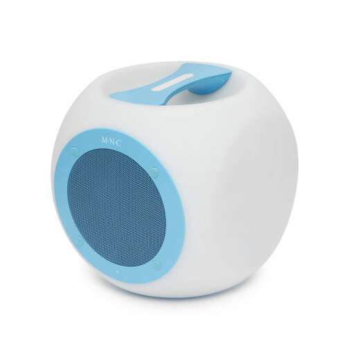M.N.C CHILL CUBE Hordozható, vízálló, RGB led világítás Bluetooth ...