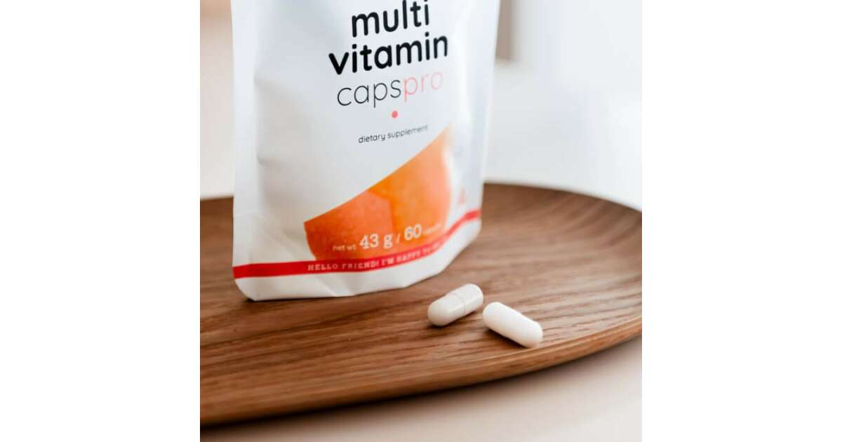 Multivitamin Caps Pro - 60 kapszula - Nutriversum | Pepita.hu