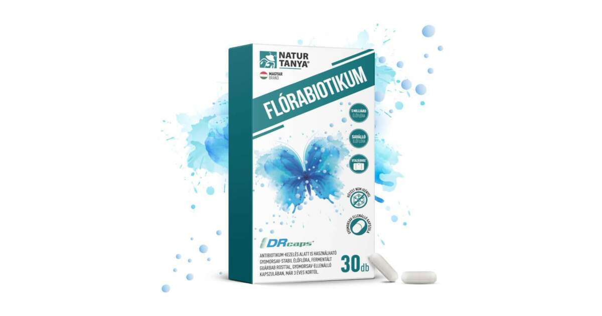 FLÓRABIOTIKUM - probiotikum és fermentált prebiotikum a bélmikrobiom ...