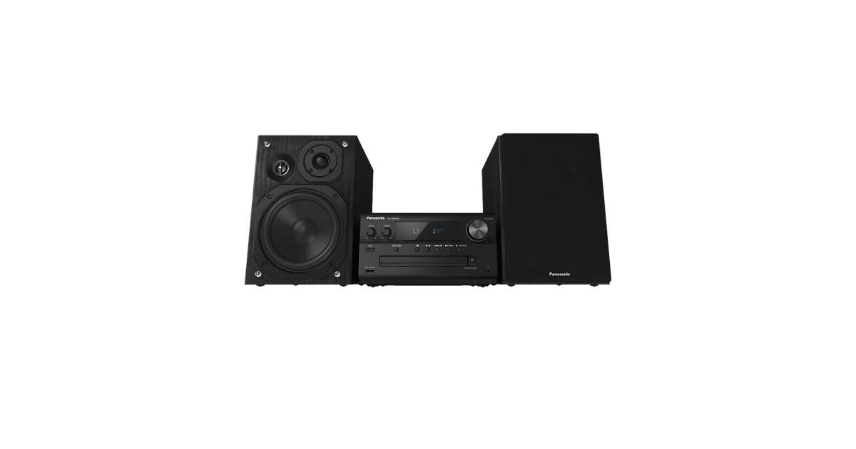 Panasonic SC-PMX94 HiFi Mikrorendszer - Fekete | Pepita.hu