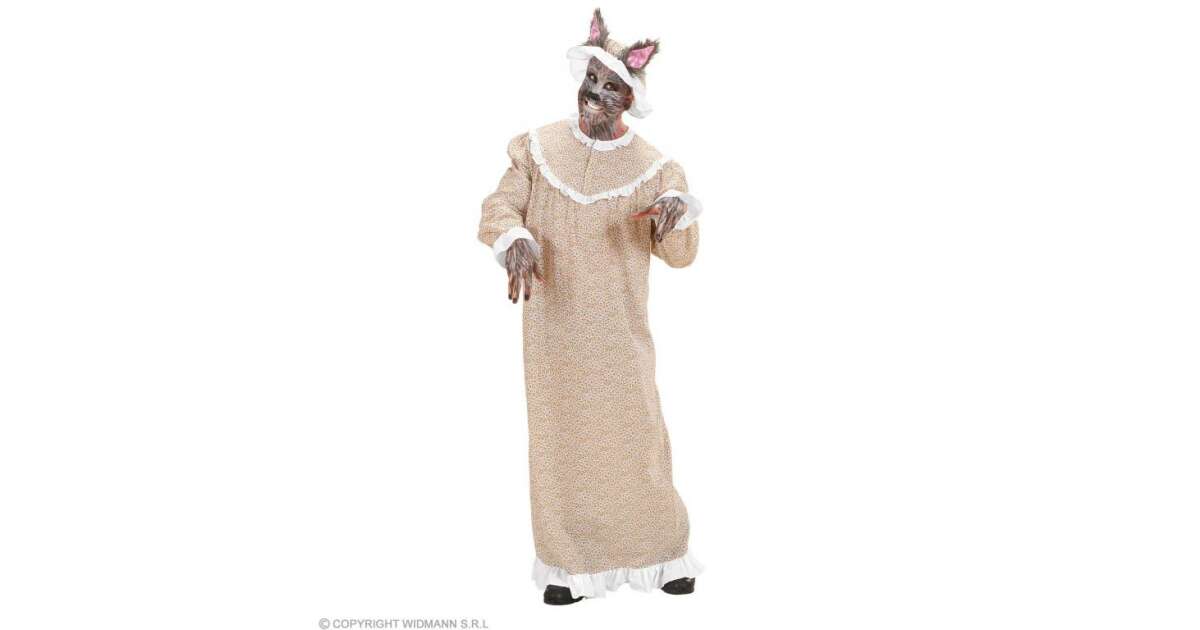 Grandma Wolf men costume in size L | Pepita.com