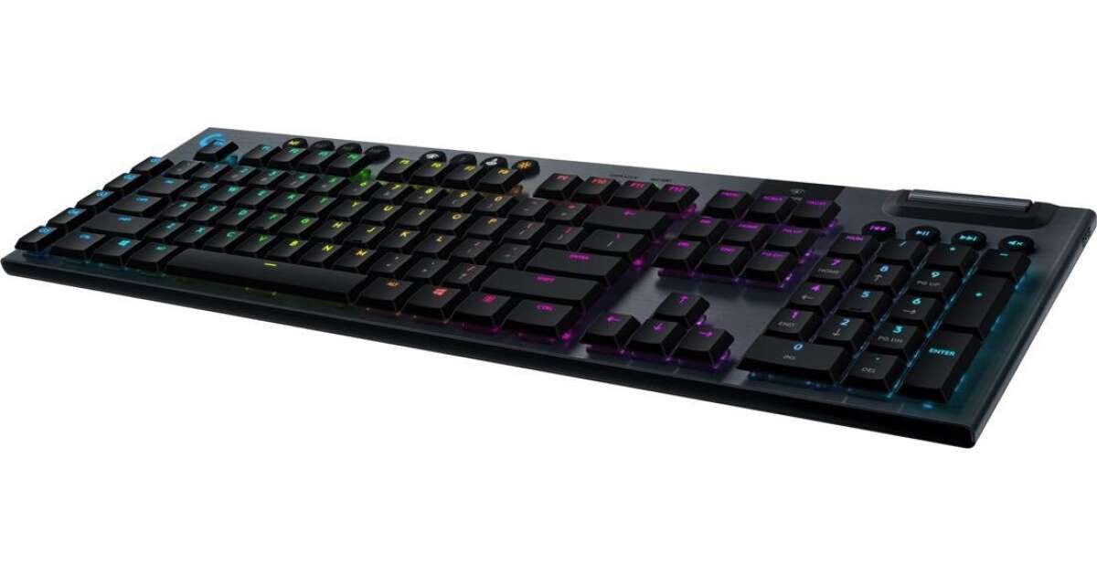 Logitech G915 LightSpeed Clicky Wireless Gaming Keyboard US - Schwarz ...