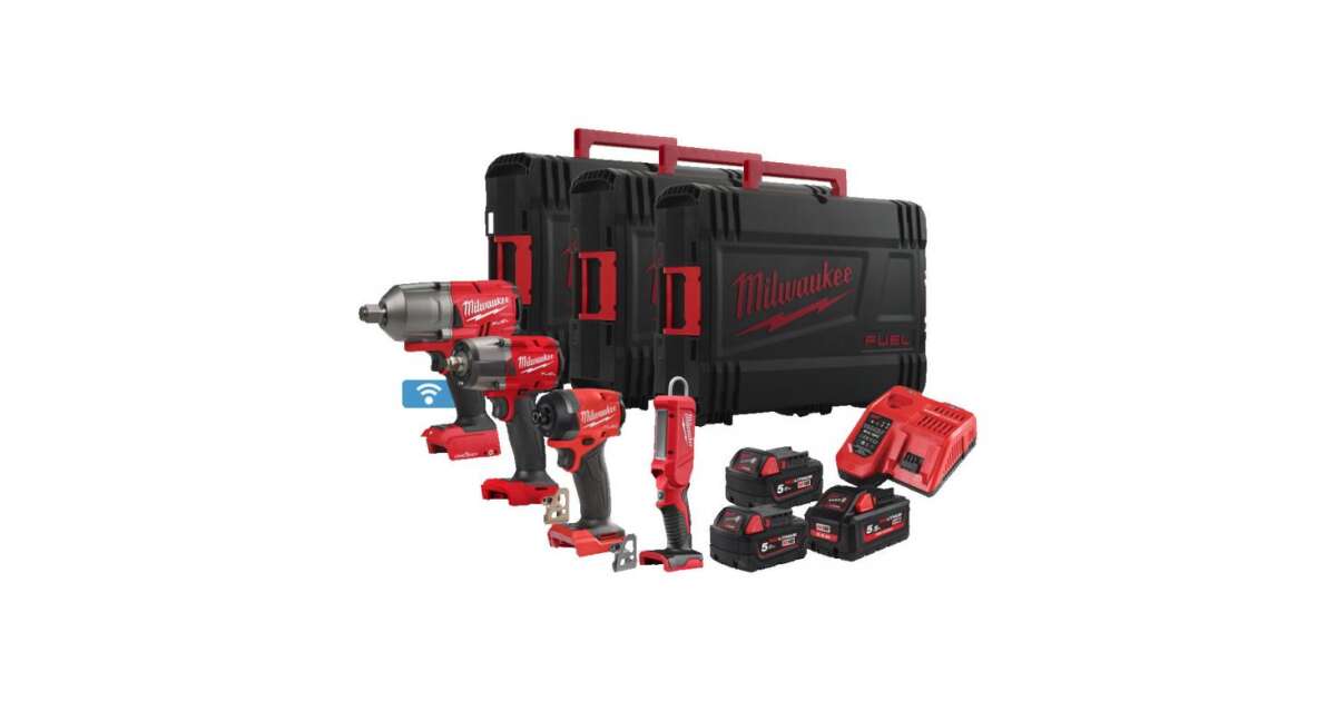 Milwaukee M18FPP4G3-553X M18 FUEL erőcsomag | Pepita.hu