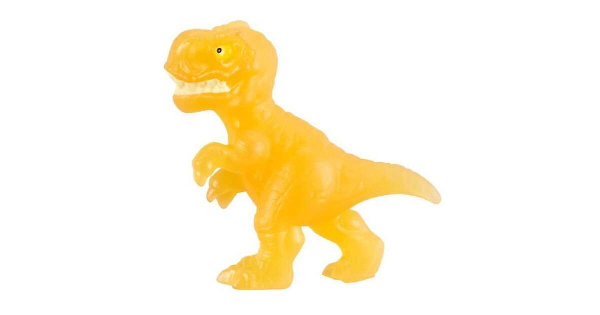 Goo Jit Zu: Jurassic World nyújtható mini akciófigura - T-Rex Amber ...