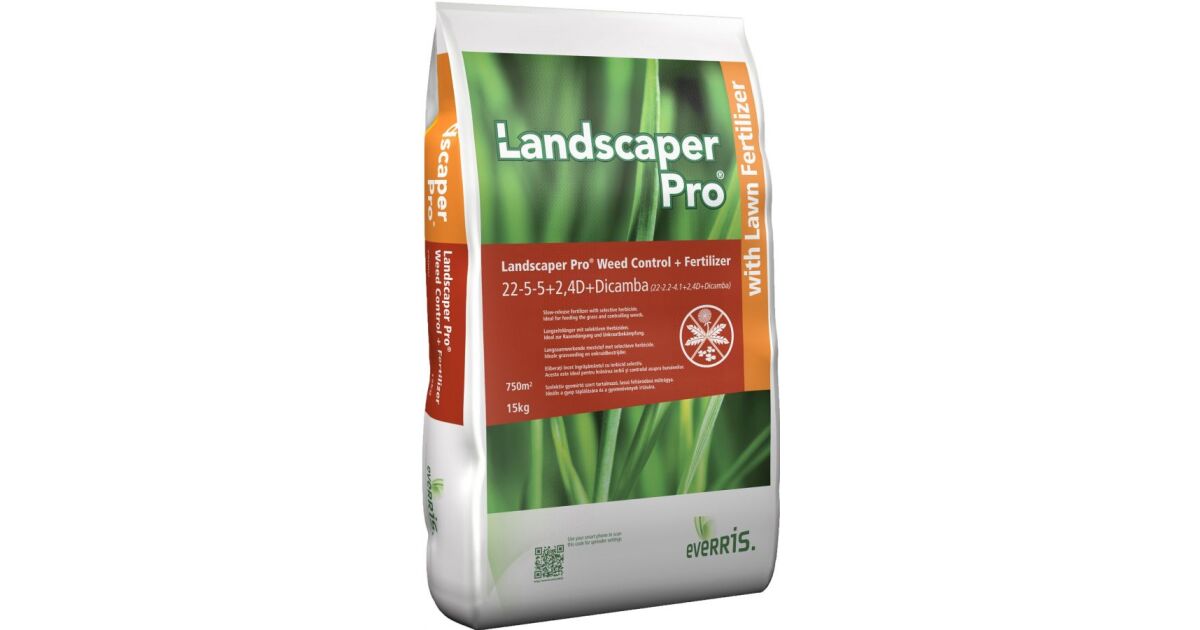 Landscaper Pro Weed Control hnojivo na trávnik s herbicídom 15 kg ...