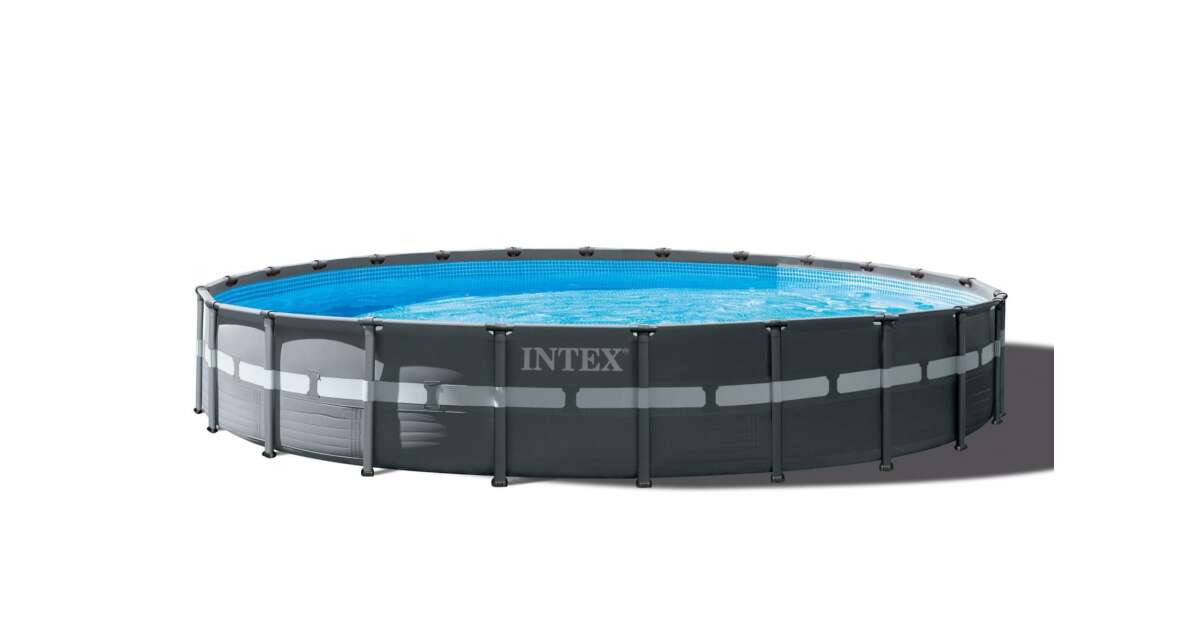 Intex Ultra XTR Frame 732x132cm Pool-Set mit Leiter, Sandfilter ...