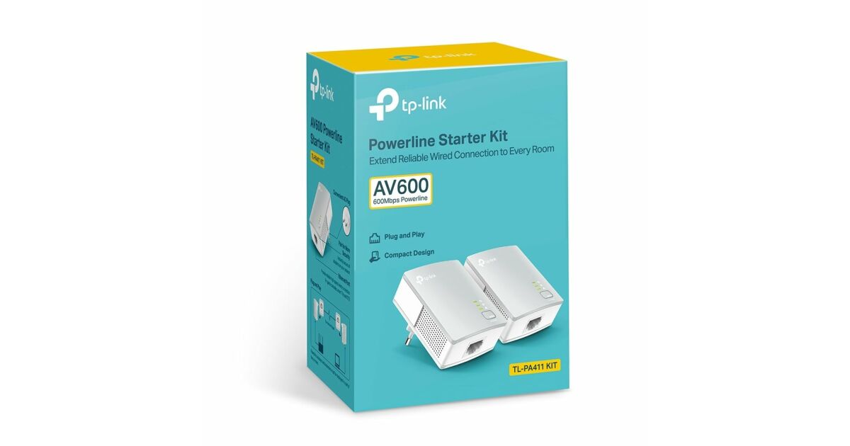 TP-Link TL-PA411KIT v2 AV500 Nano Powerline Adapter | Pepita.hu