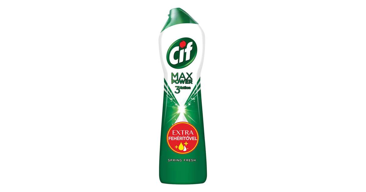 Cif Scrubbing Cream Max Power Spring Fresh 450ml | Pepita.com