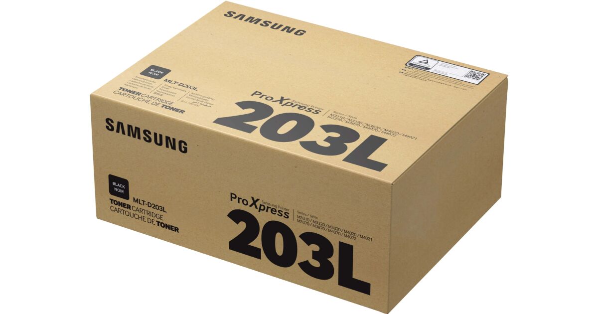 Samsung ProXpress MLT-D203L Black Toner Cartridge - High Capacity ...
