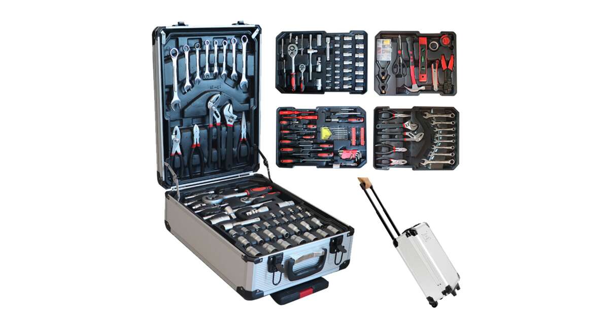 Pepita 187 piece tool set in suitcase | Pepita.com