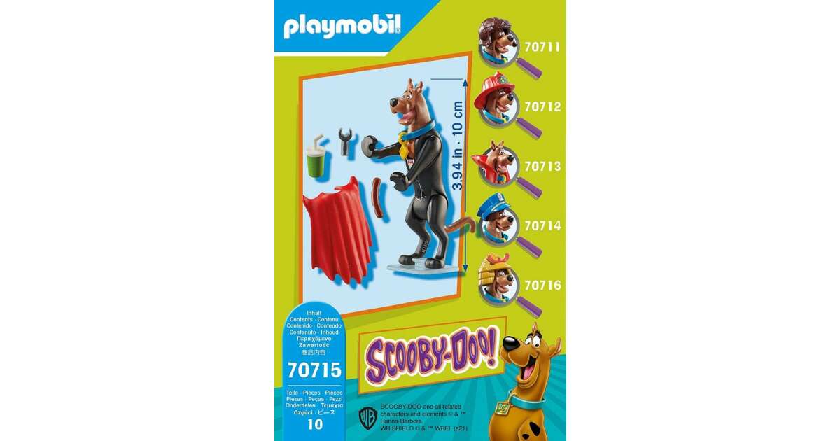 Playmobil Scooby Doo Vámpír Figura Pepitahu