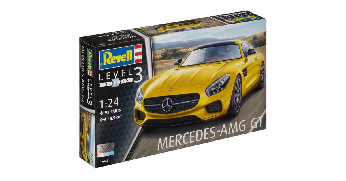 Revell Mercedes AMG GT 1:24 makett autó (07028) | Pepita.hu