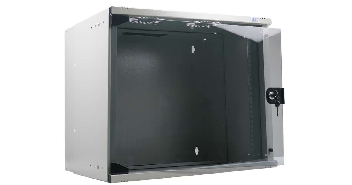 EFB 19 Fali rack szekrény 12U 592x544x450mm - Fehér | Pepita.hu