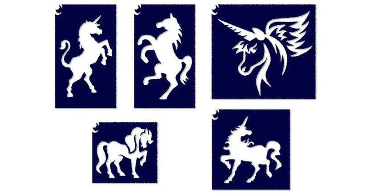 Sablonok, 5 db-os, lovas | Pepita.hu