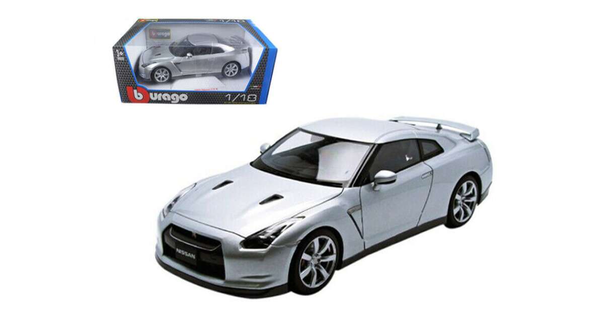 Bburago autómodell 1:18 NISSAN GTR (18-12079) | Pepita.hu