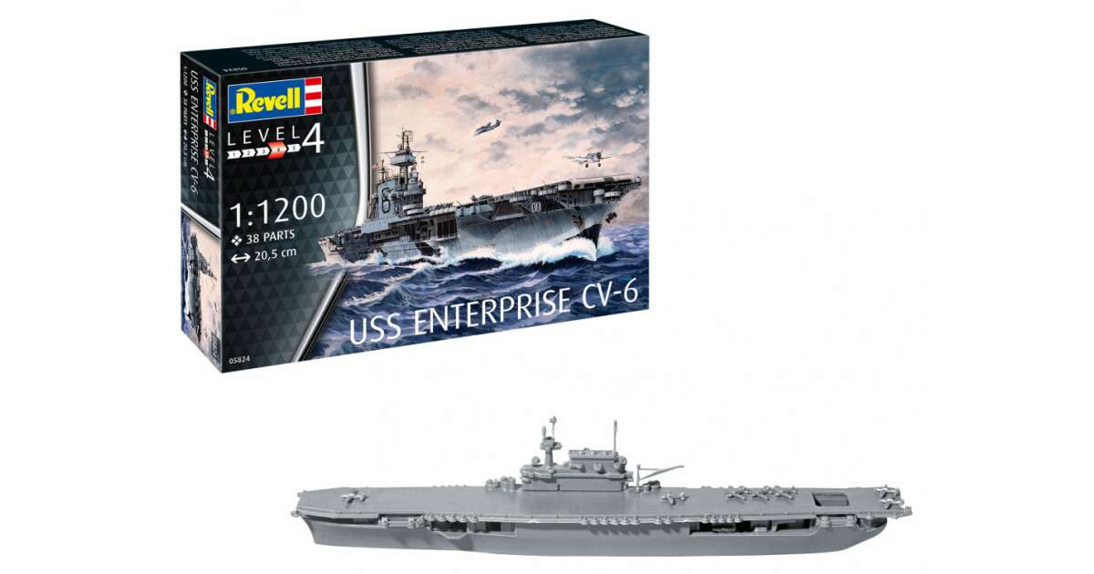 Revell USS Enterprise 1:1200 makett hajó (05824) | Pepita.hu