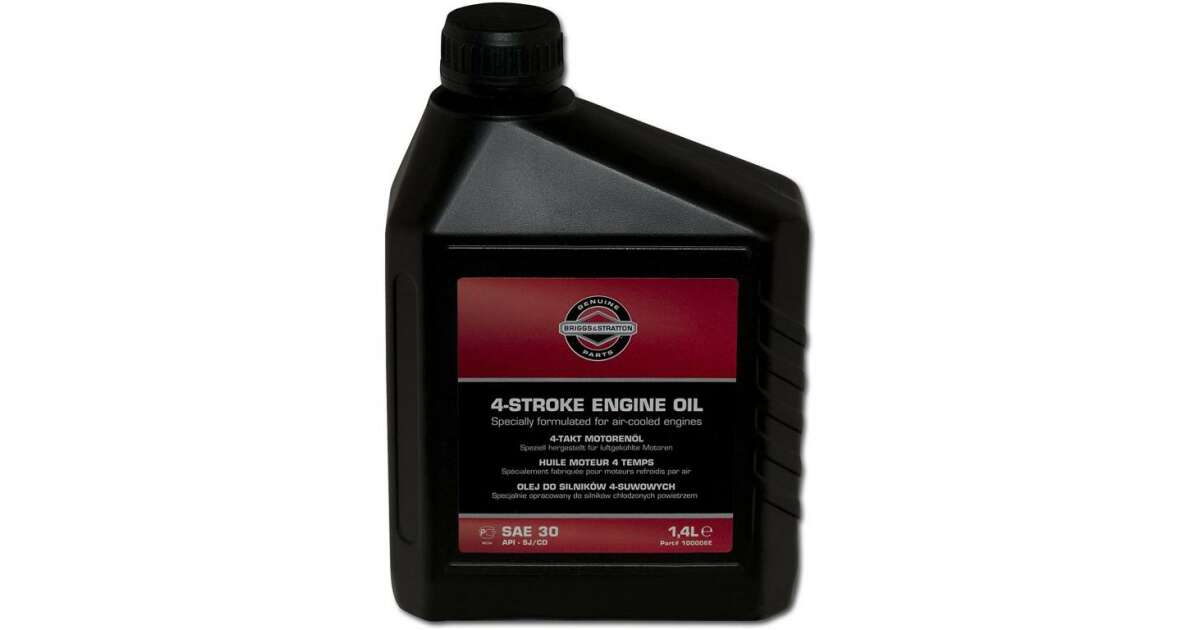Briggs&Stratton SAE 30 4 strokes engine oil 1,4 litre | Pepita.com
