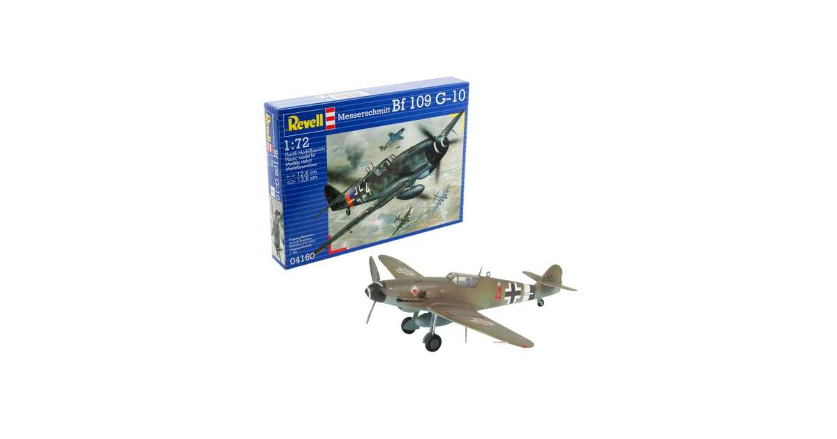 Revell Messerschmitt Bf 109 G-10 1:72 makett repülő (04160) | Pepita.hu