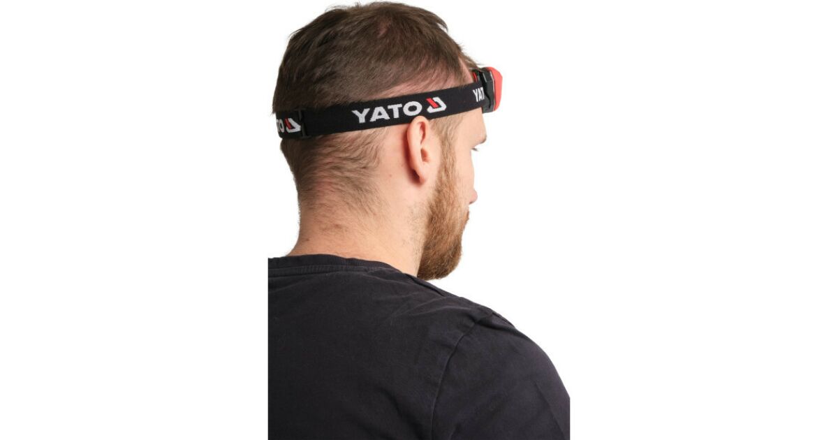 YATO Akkus LED fejlámpa 160 lm | Pepita.hu