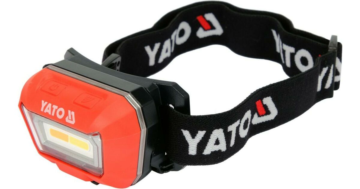 YATO Akkus LED fejlámpa 160 lm | Pepita.hu