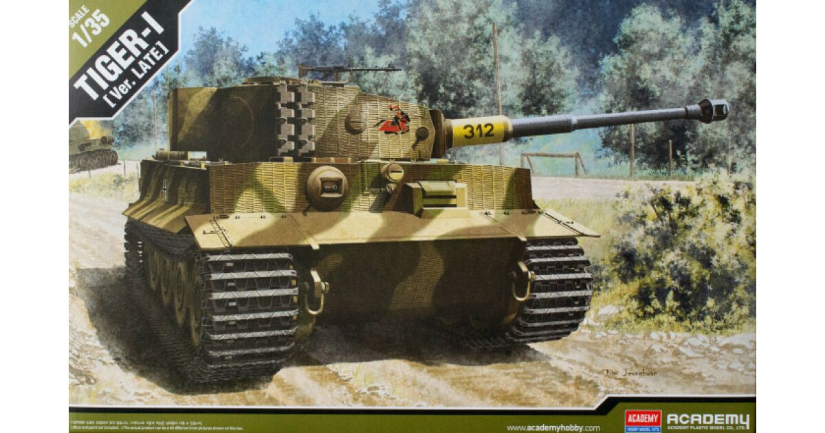 Academy Tiger I Late version 1:35 (13314) | Pepita.com