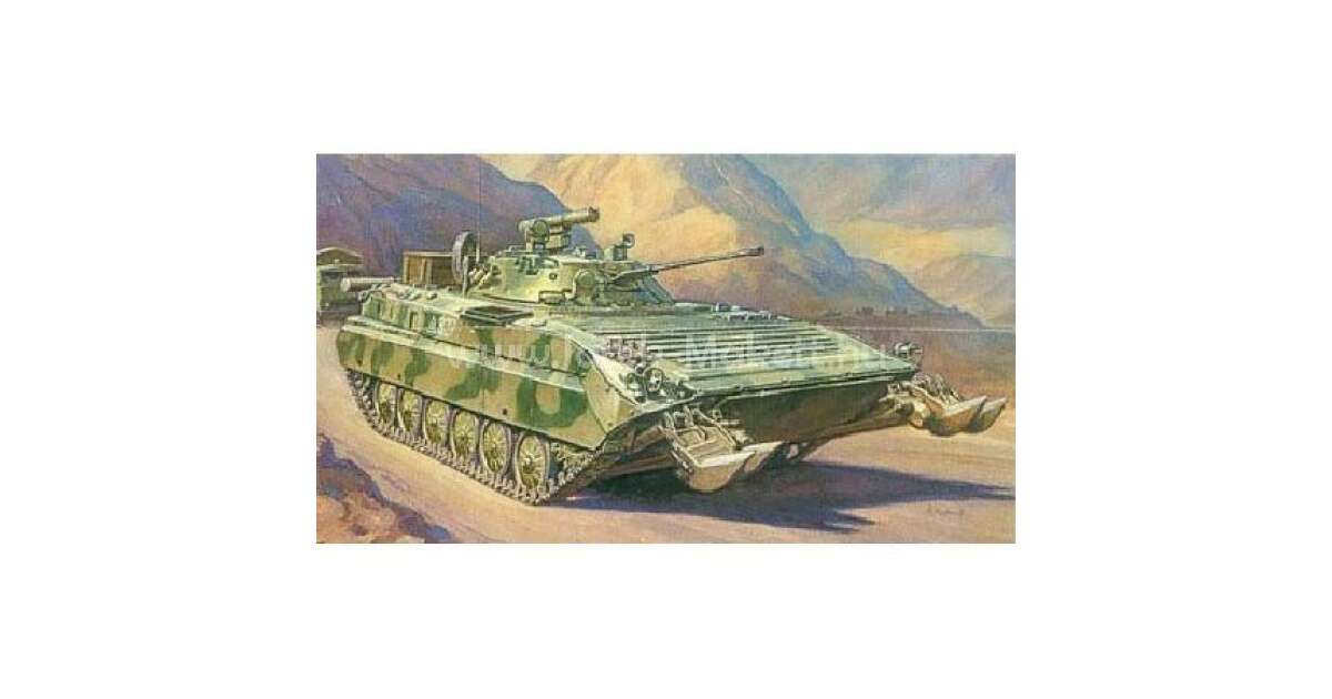 Zvezda BMP-2D Soviet Infantry Fighting Vehicles 1:35 makett harcjármű ...