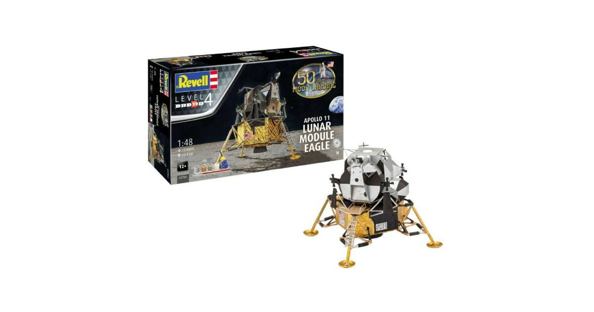 Revell Apollo 11 Lunar Module Eagle makett készlet (03701) | Pepita.hu