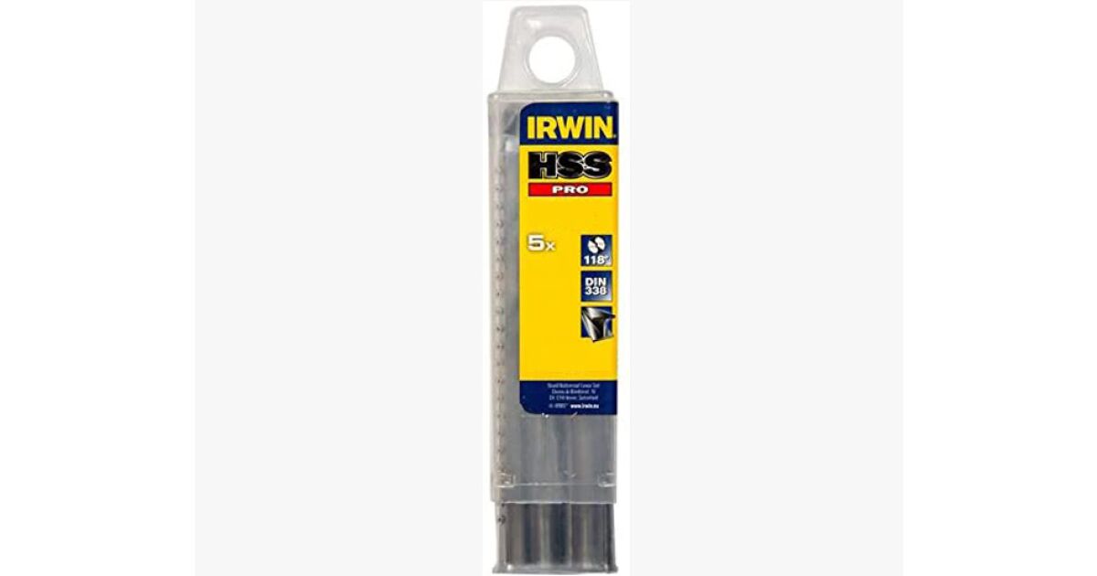 Sada 5 vrtákov do kovu Irwin HSS PRO 8,50 x 75 x 117 mm | Pepita.com