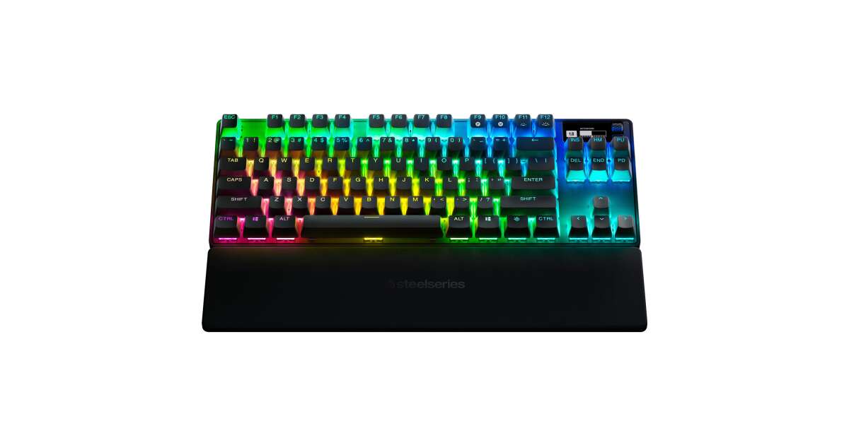 Steelseries Apex Pro TKL Gaming Keyboard QWERTY wireless black (64865 ...