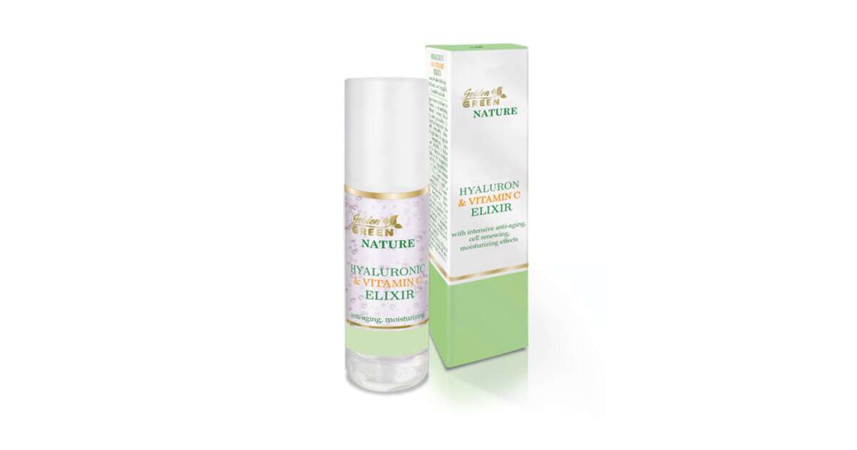 Golden Green Nature Intenzív Hialuron + C Elixír 30ml | Pepita.com