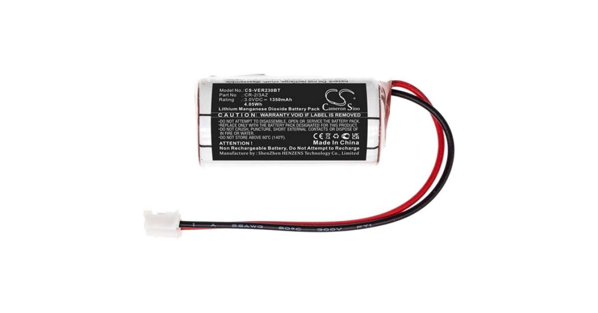 Vélemények: CAMERON SINO Li-MnO2 akku (3,0V / 1350 mAh, Verisure CR-2 ...
