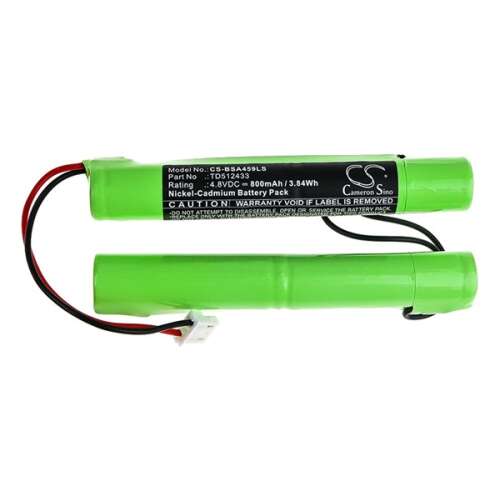 CAMERON SINO Ni-Cd akku (4,8V / 800 mAh, BAES TD512433 kompatibilis ...