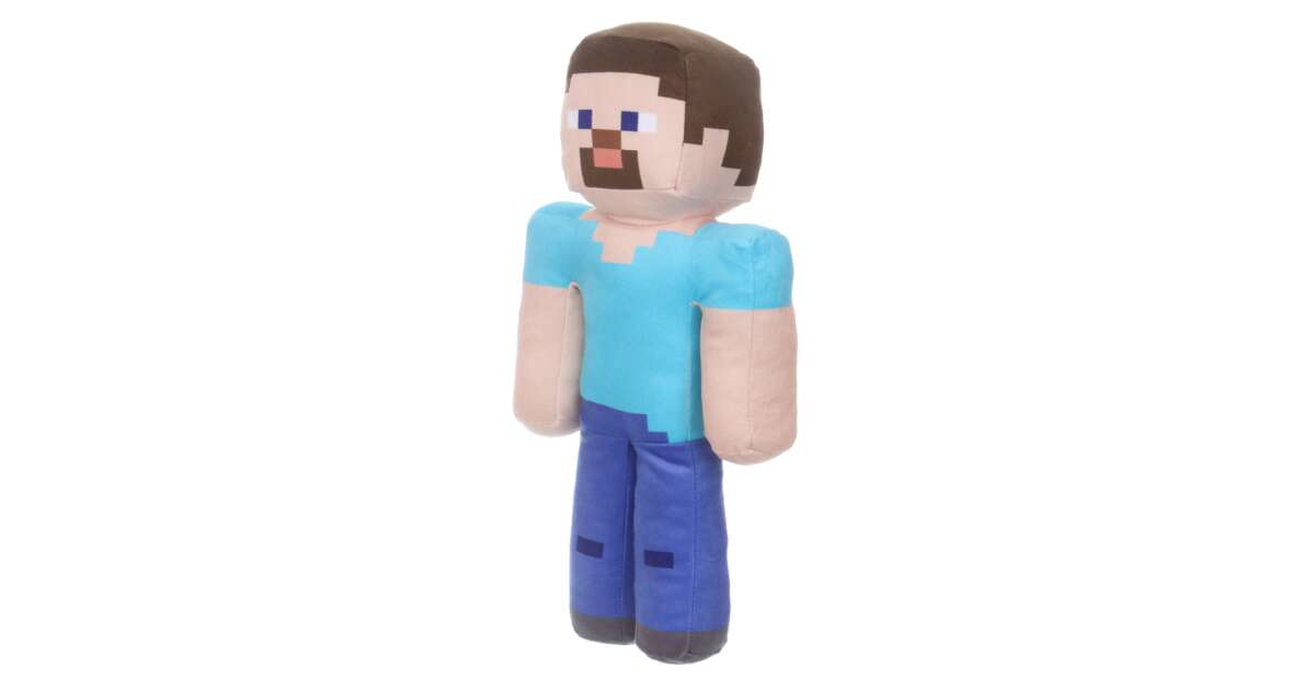 Steve - Minecraft plüss - 35cm | Pepita.hu