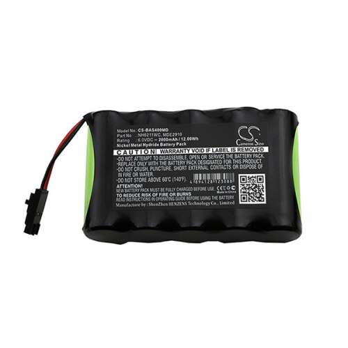 CAMERON SINO NI-MH akku (6,0V / 2000 mAh, Baxter Healthcare MDE2910 ...